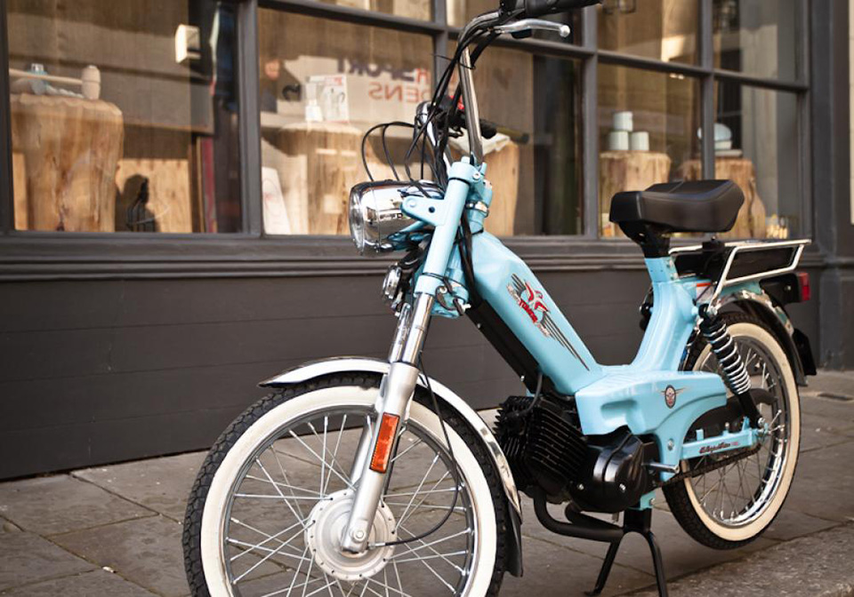 Tomos Classic XL Moped • TheCoolist - The Modern Design Lifestyle Magazine