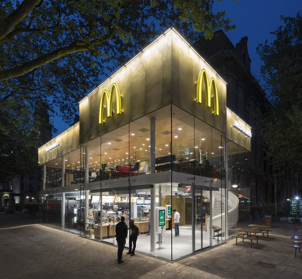 The McDonalds of the Future by Mei Architects | TheCoolist
